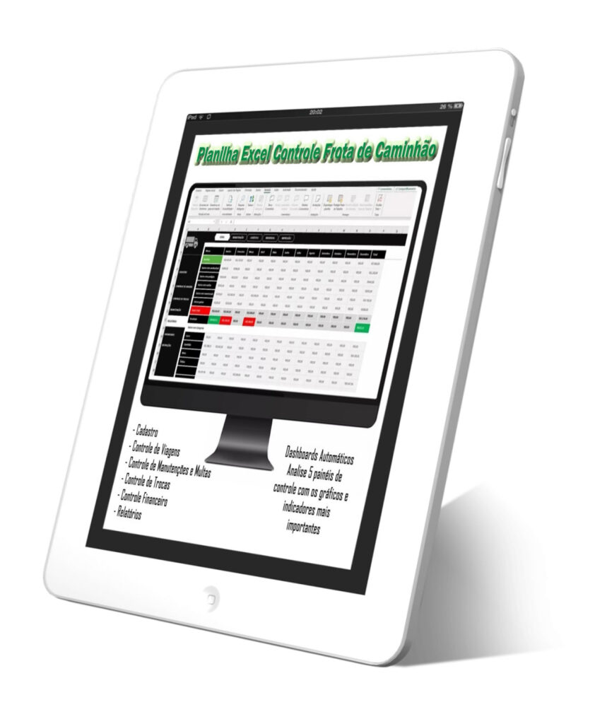 Planilha Excel Controle Frota de Caminhão – Planilhas Excel