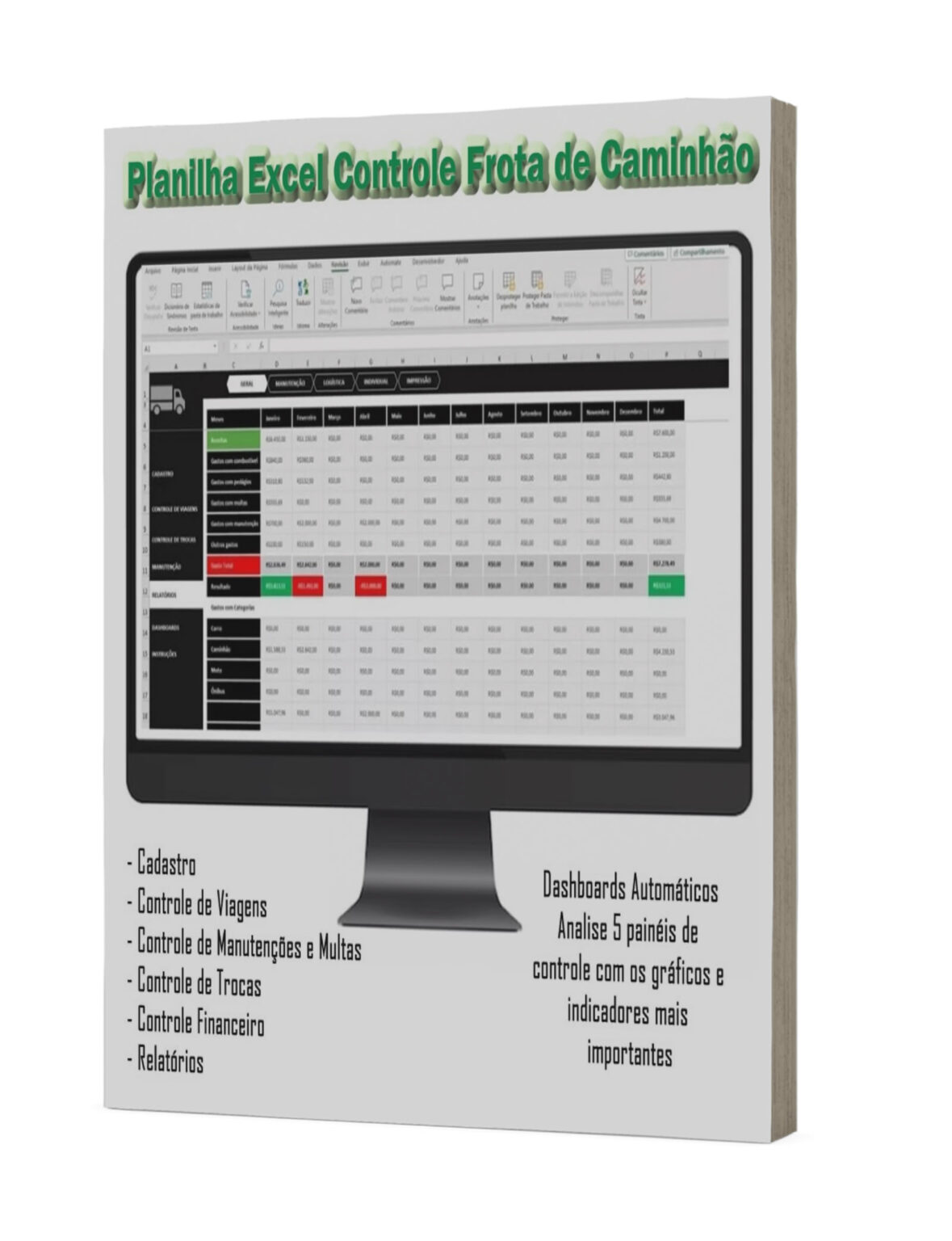 Planilha Excel Controle Frota de Caminhão – Planilhas Excel