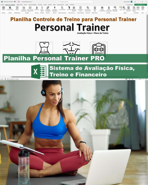 Planilha Controle Treino Personal Trainer – Planilhas Excel