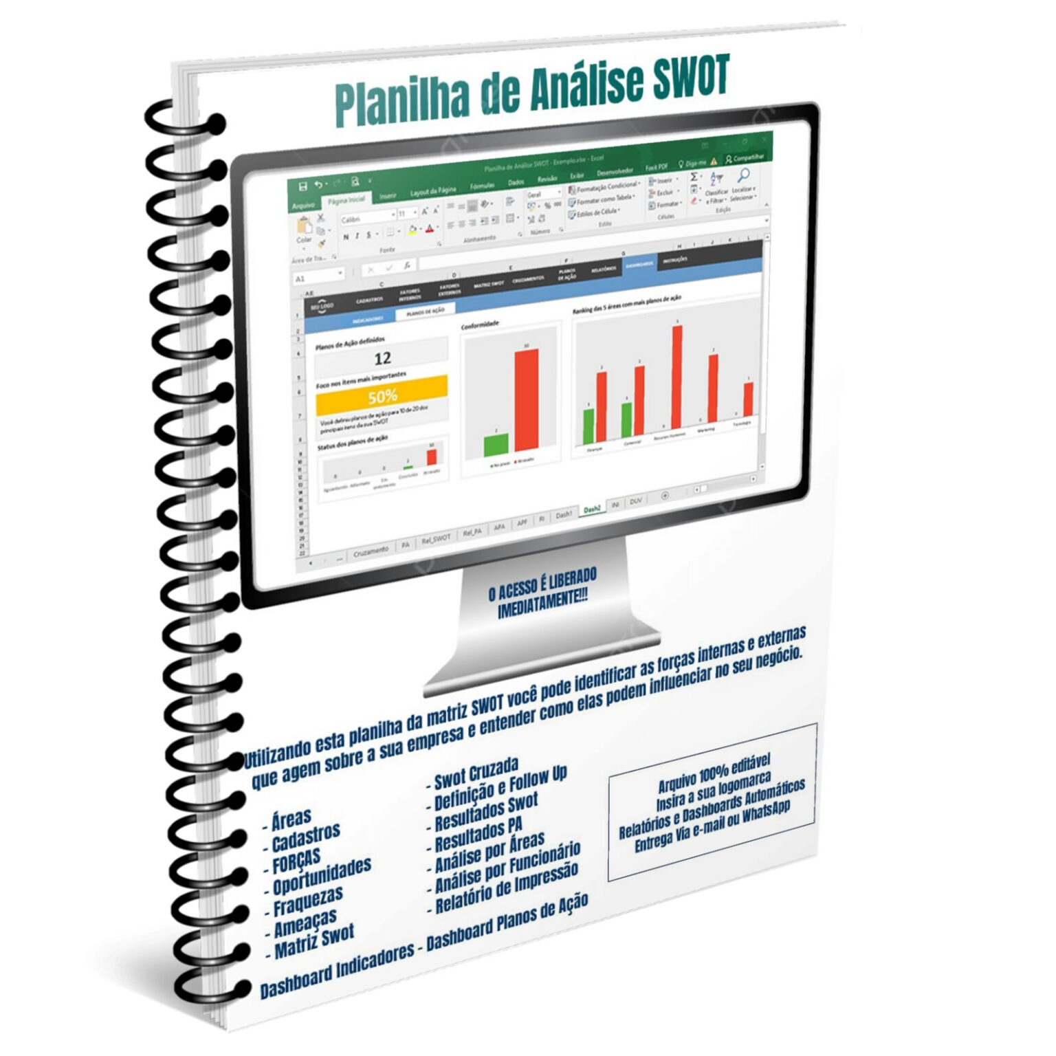 planilha excel para análise swot completa – Planilhas Excel